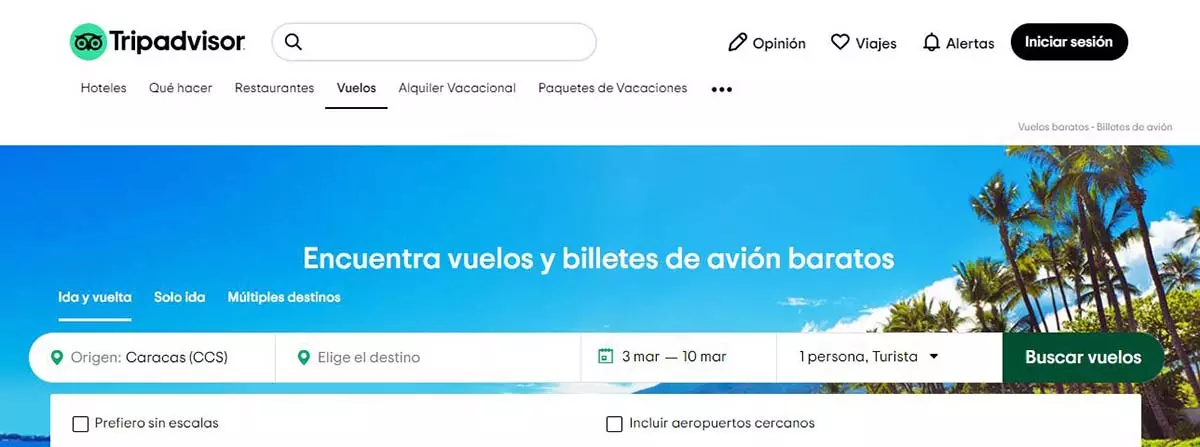 Descubre los mejores sitios web para encontrar vuelos económicos ...